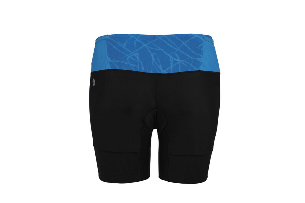 Zoot Womens Performance Tri 6" Short - MaliBlue Static (S only ...