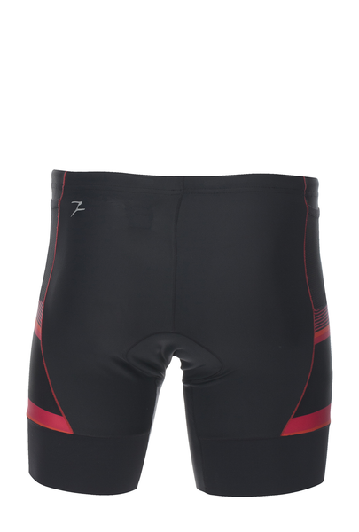 Zoot Mens Performance Tri 7" Short - Black & Race Day Red (L, S only ...